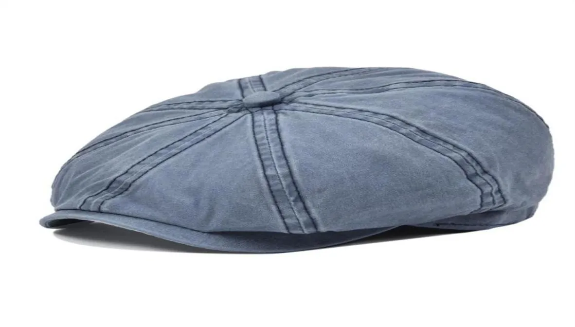 Stylish Cotton Flat Cap - Men's Summer Gatsby Hat, Women's Sun ...