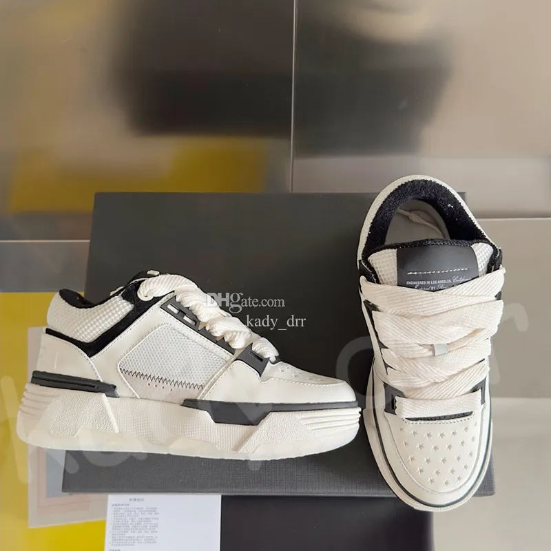 5 Estrellas Amiri Amiris Ami Ma 1 Shoes Skel Top Low Sneakers Designer ...