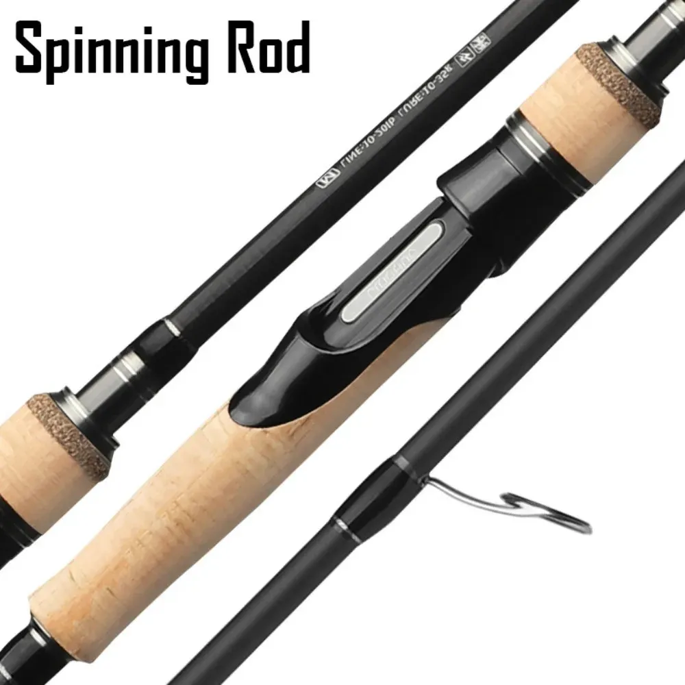 Carbon Fiber Lure Carp Trout Fly Fishing Rod, 3 Section Spinning ...