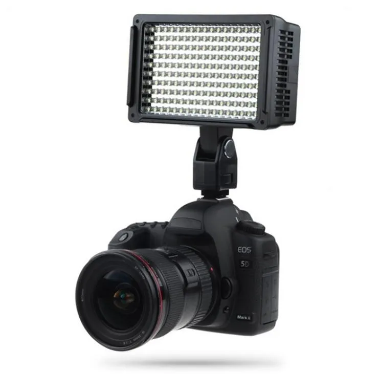 High Power 160 LED Video Light - Professional Camera Light with Filters ...