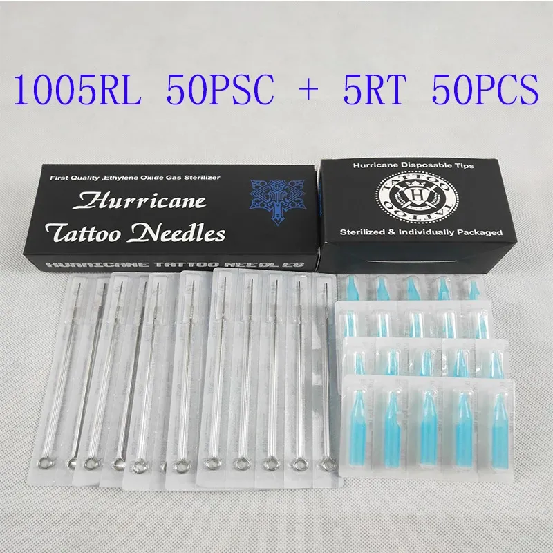 Tattoo Needles and Tubes Tips Mixed: 1005RL5RT Tattoo Needles ...