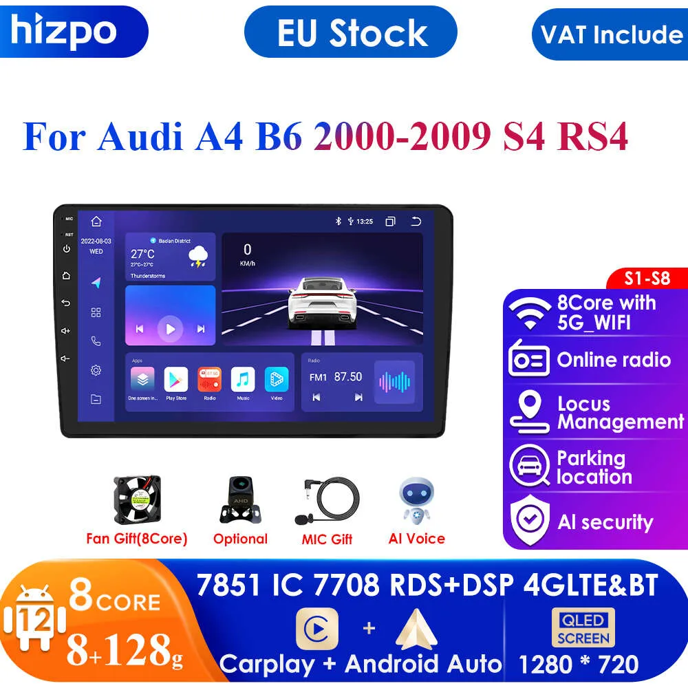 DHgate.com:Audi A4 Android Car Multimedia Player 2000-2009 S4 B6 B7 ...