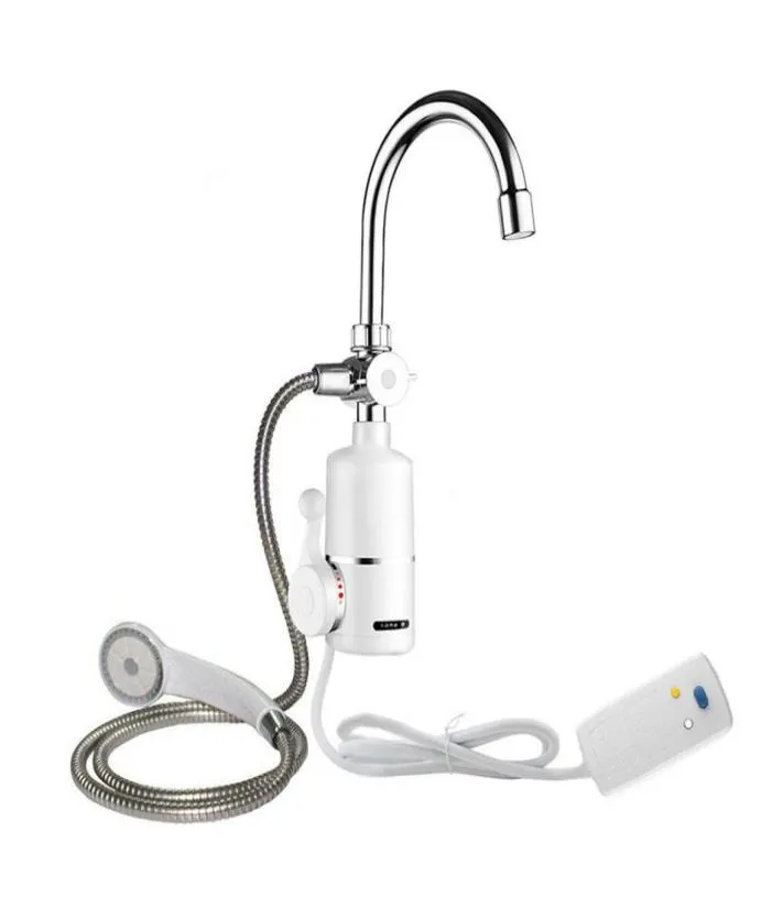 2000W Instant Hot Water Tap with Shower - Electric Tankless Water ...