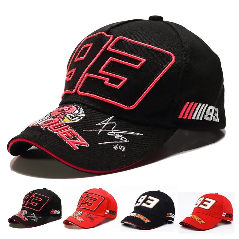 Wholesale Motorcycle Baseball Cap 93 Sign Embroidery Racing Caps For ...