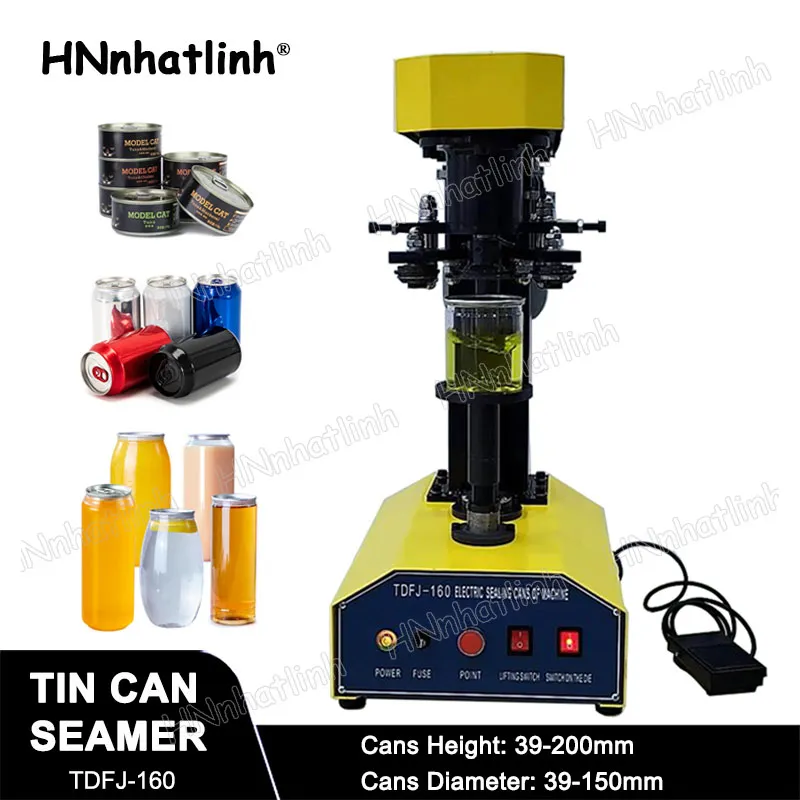 Wholesale Automatic Round Glass Metal Tin Can Sealing Machine For ...