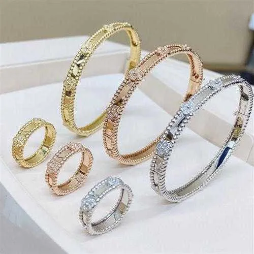 DHgate.com:Designer Jewelry Luxury Bracelet VCF Kaleidoscope 18k Gold ...