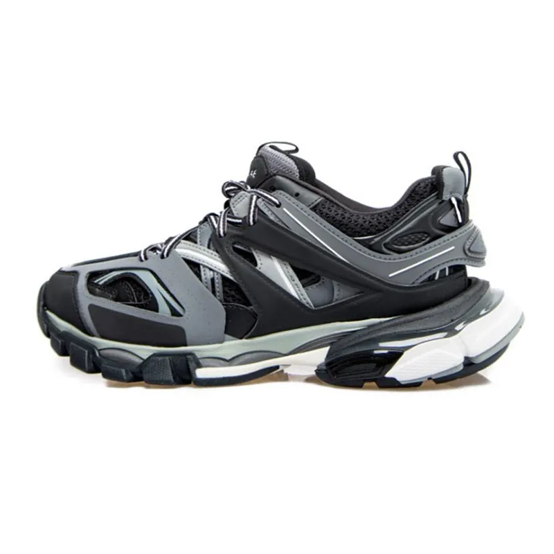 17FW Designer Triple S Track 3.0 Sneakers With Transparent Nitrogen ...