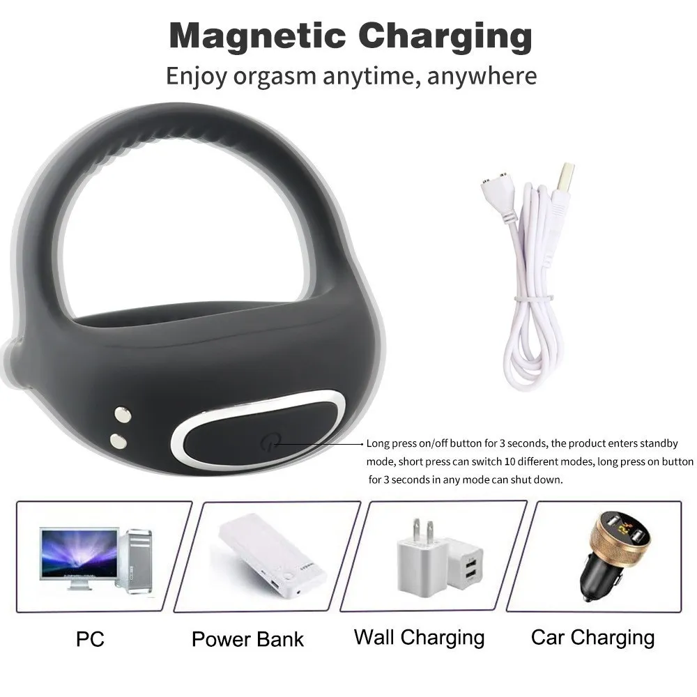 DHgate.com:Triangle Silicone Delay Lock Cock Ring for Men - Discreet ...