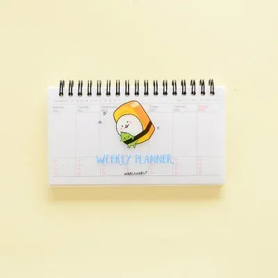 Wholesale Cute Kawaii Cartoon Weekly Planner 50pages Coil Notebook ...