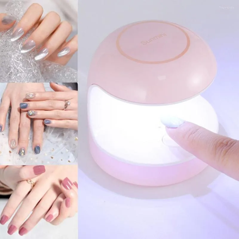 Portable Dual Light Fingernail Polish Dryer With Quick Drying, 18W UV ...