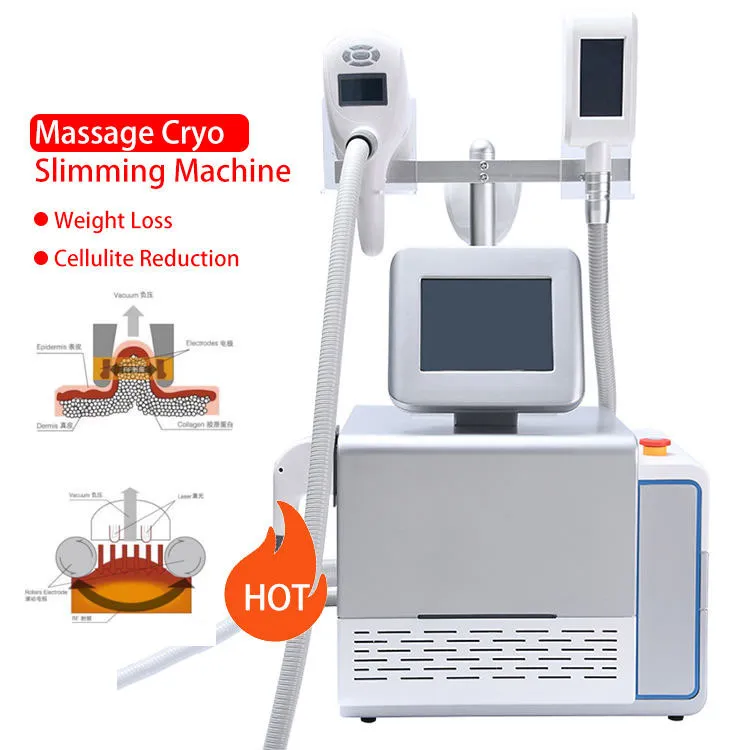 360° Cryolipolysis Fat Freezing Machine - 4 Handles, Advanced Cryo ...