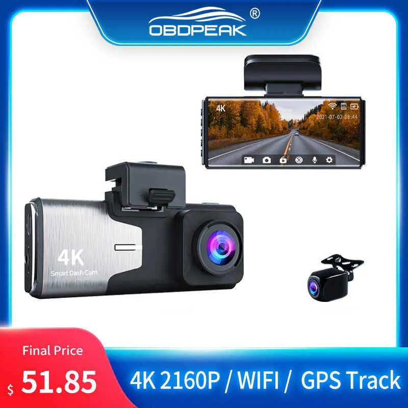 DHgate.com:Car dvr 4K 38402160P A800 Dash Cam WIFI GPS Tracker 4" DVR ...