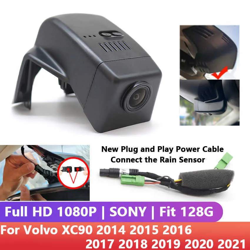 Car DVR Hidden HD 1080p Plug And Play WiFi DVR Recorder Dash Cam Camera ...