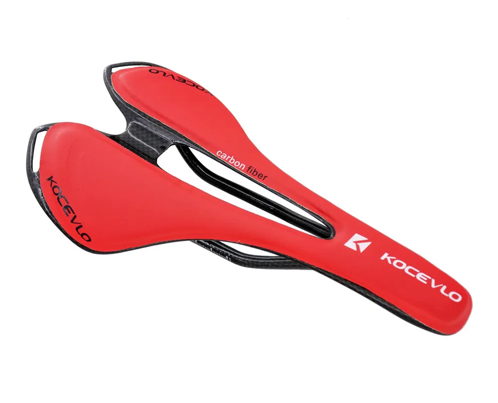KOCEVLO Full Carbon Fiber/Leather Carbon Mtb Saddle Seat Cushion For ...