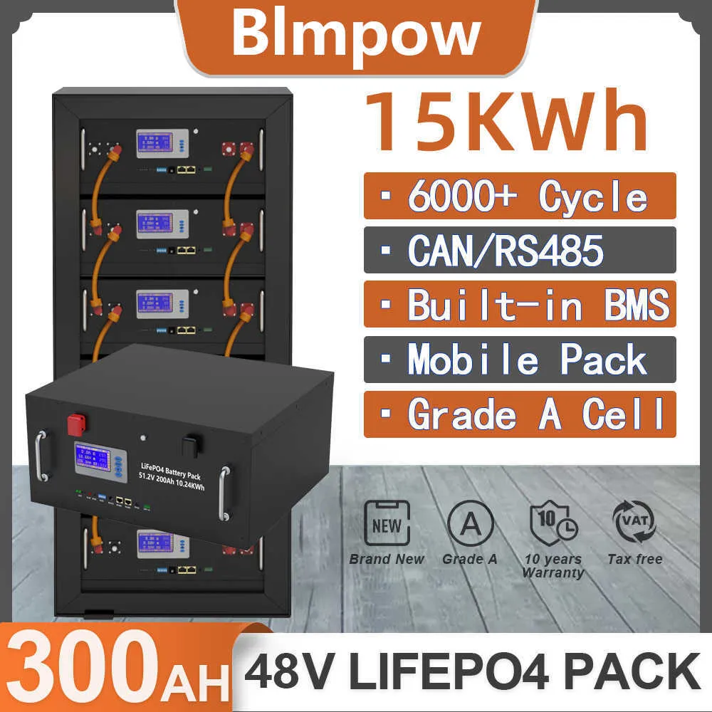 Battery LiFePO4 48V 300Ah Energy Storage System, 15kW Lithium Battery ...