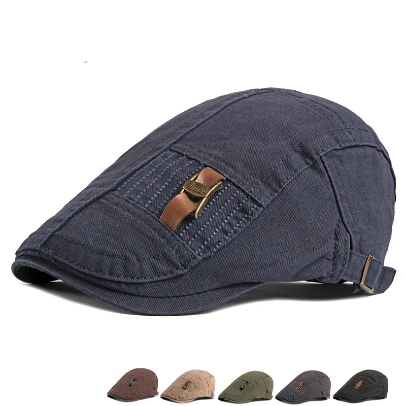 DHgate.com:Mens British Style Beret Hat, Cotton Blend Beanie Cap for ...