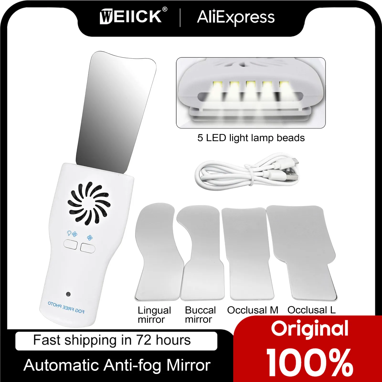 DHgate.com:Anti-Fog Dental Photography Mirror for Orthodontic Supplies ...