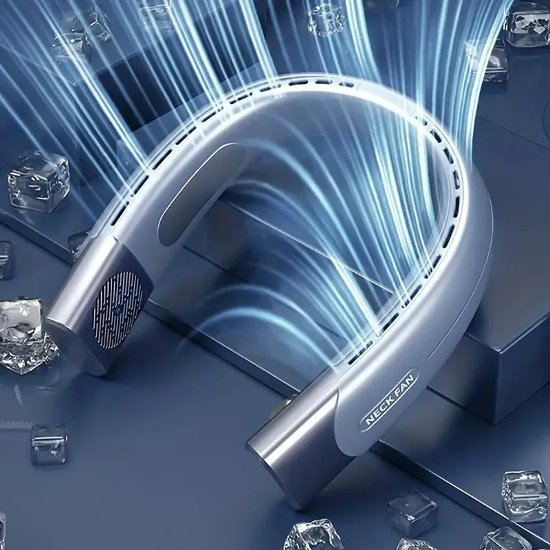 DHgate.com:Leafless Hanging Neck Fan: Portable Cooling Comfort for On ...