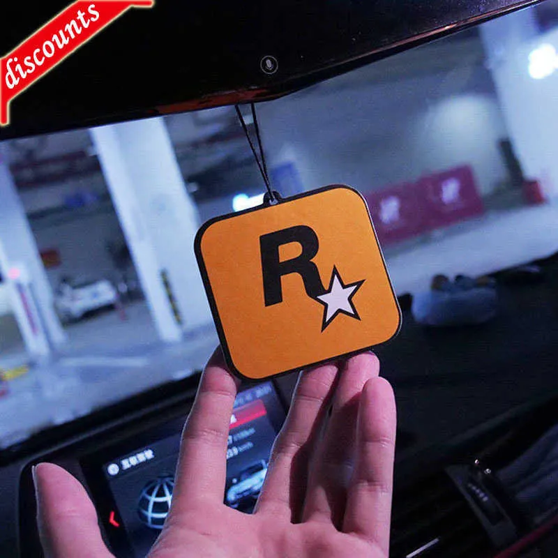 R Star Car Fragrance Long Lasting Aromatherapy Air Freshener Pendant ...
