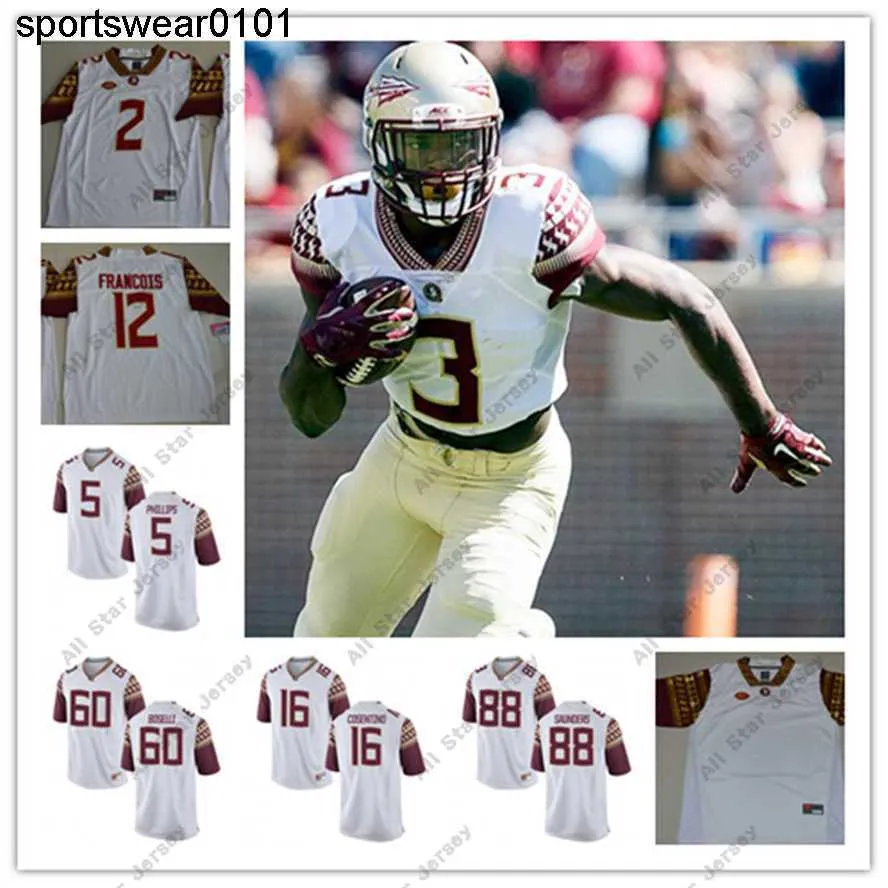 2022 Ncaa Football Jersey 0 Jashaun Corbin 18 Travis Jay Brendan Gant ...
