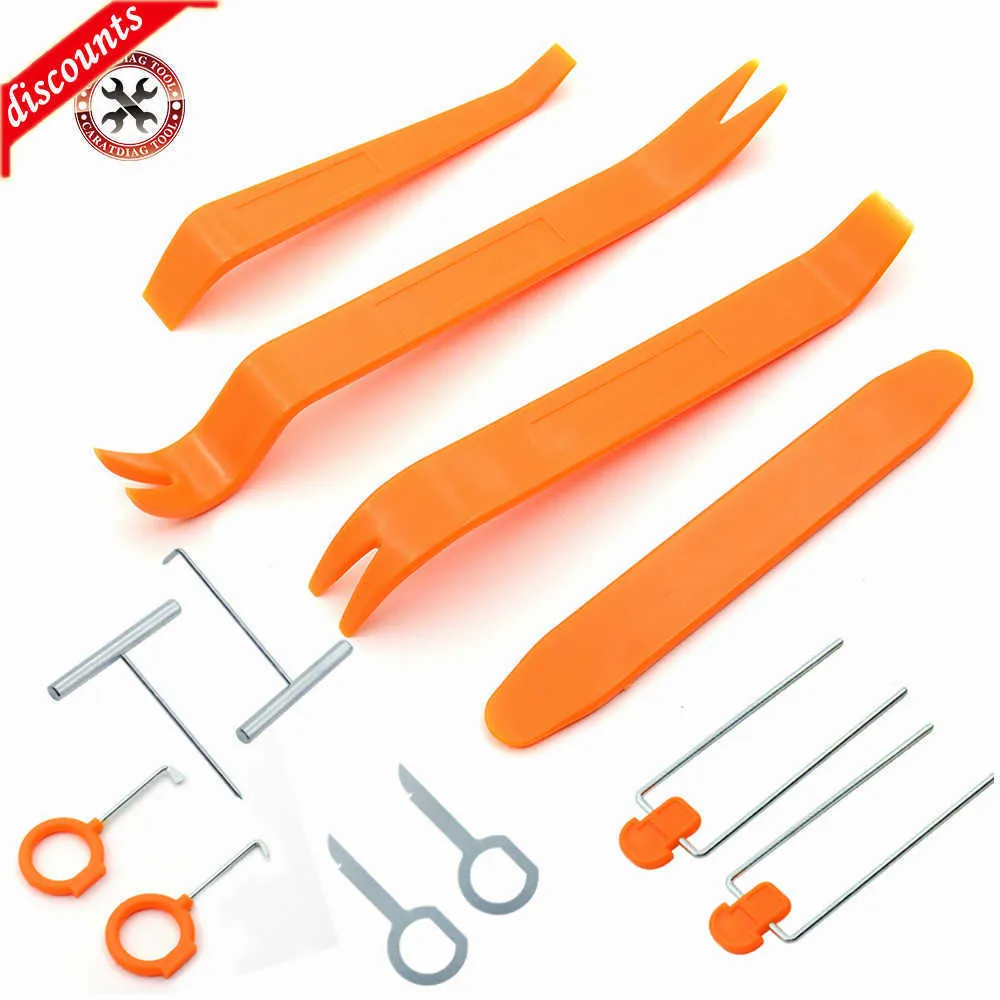 Plastic Auto Dismantle Tool Kit Car Radio, Door Panel, Trim, Dash Audio ...
