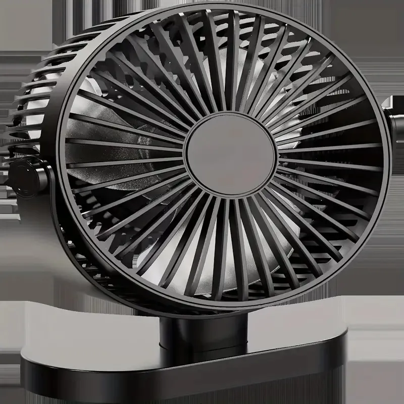 DHgate.com:Black USB Desk Fan, 3 Speeds Portable Personal Desktop Table ...