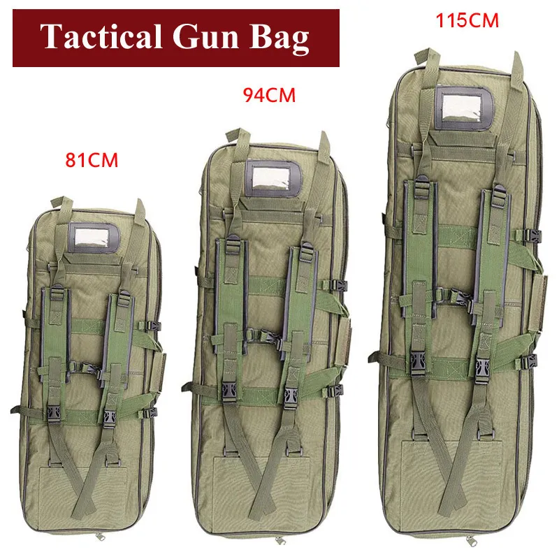 Military Tactical Rucksack Backpack, Long Rifle Carry Bag Heavy Duty ...