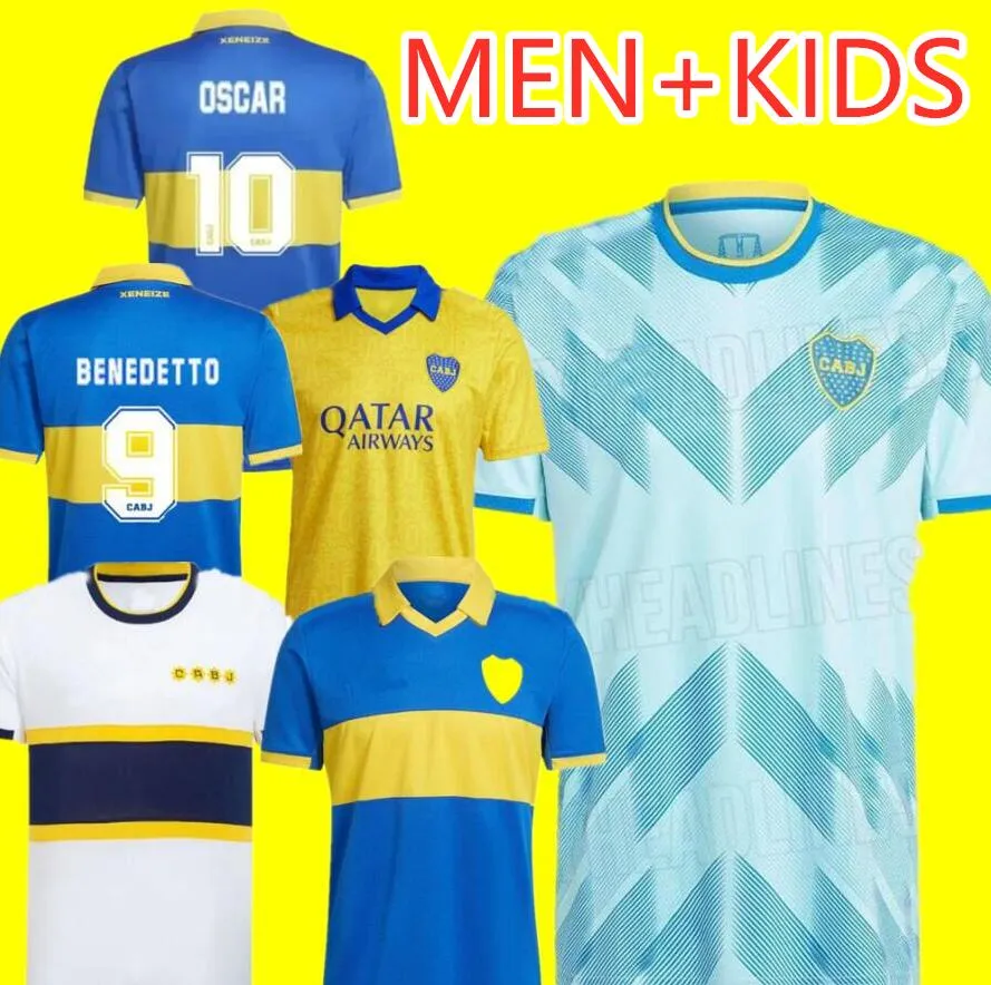 22/23/24 Boca Juniors Salvio Soccer Jerseys 2023 Home SALVIO CARLITOS ...