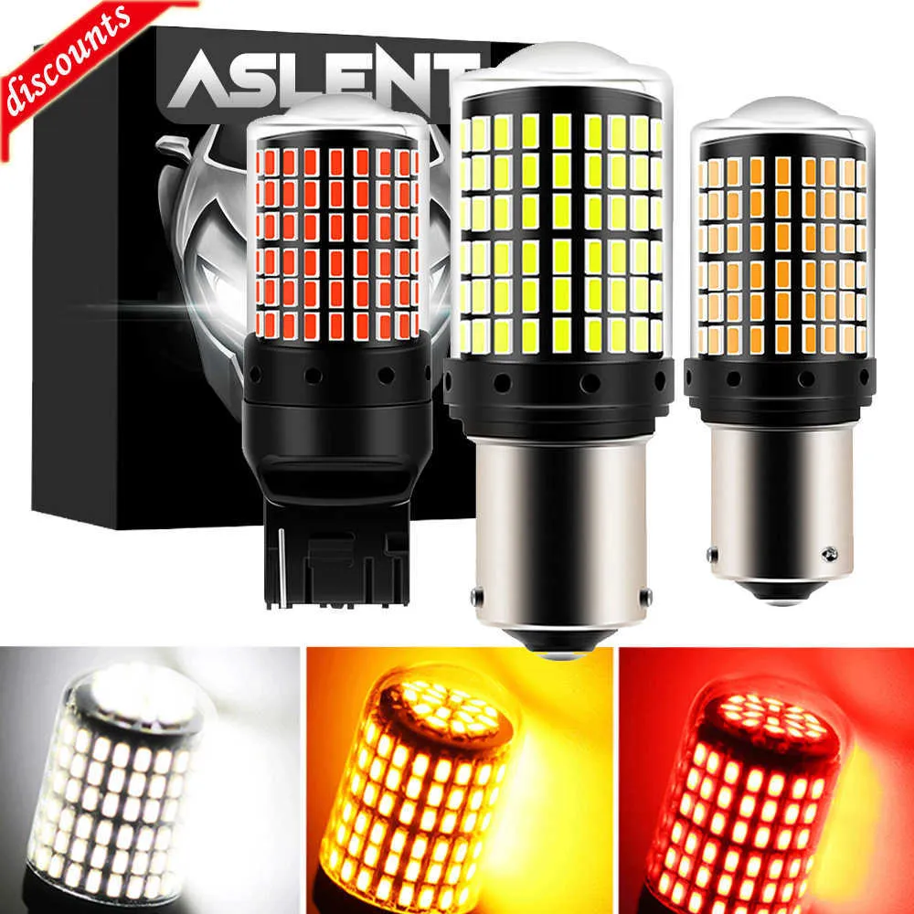 1156 LED Bulb Super Bright 144SMD Canbus LED Lights For Reverse Turn ...