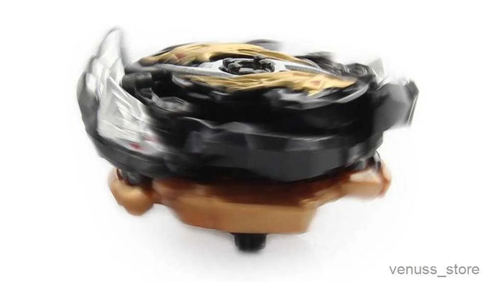 Black Metal Beyblade 4d Anime Burst With Two Way Pull Ruler Launcher ...