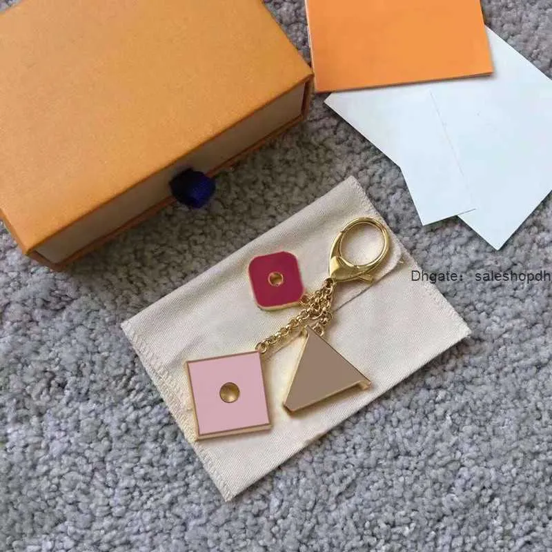 Handmade Classic Mirror Keychain For Men And Women Key Buckle Necklace ...