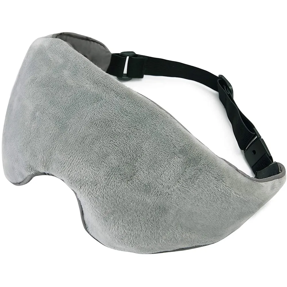 Heatable & Freezable Eye Mask: Weighted Blindfold For Stress Relief ...