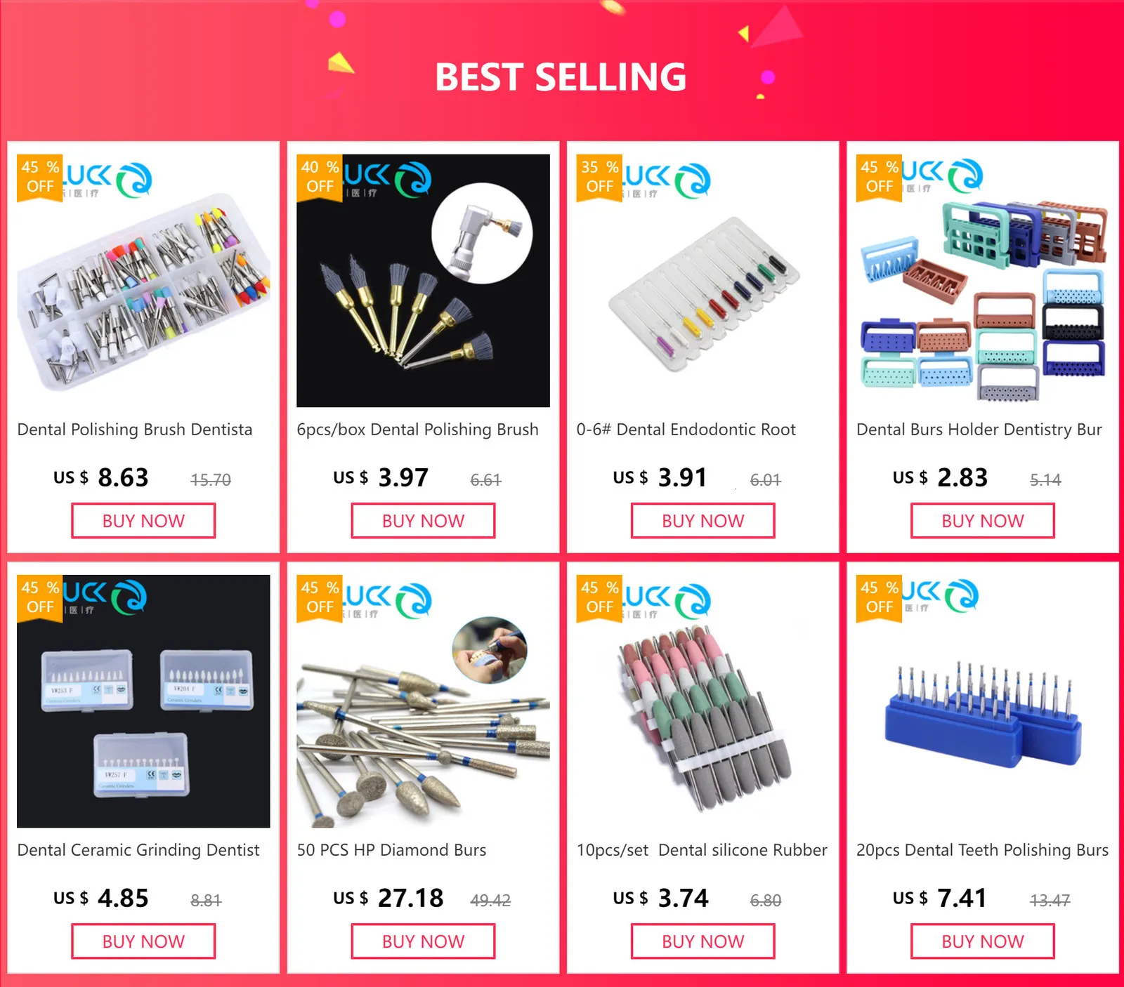 Autoclavable Endo Measuring Holder Kit - Wrist Scale, Endodontic Files ...