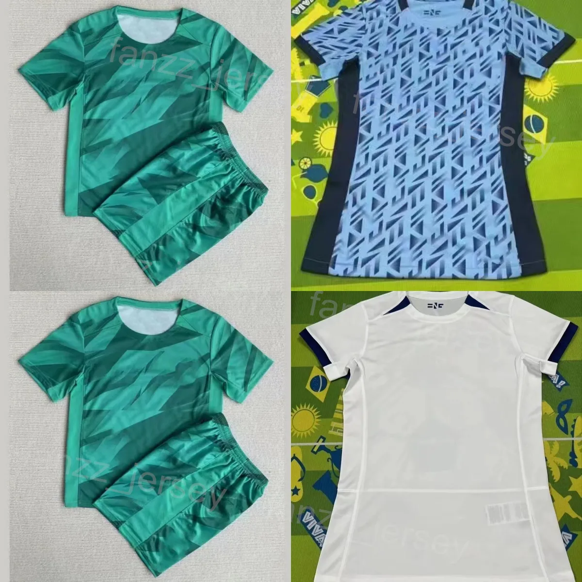 Kits De Jersey De Fútbol Femenino 2024 Poliéster Transpirable Para ...