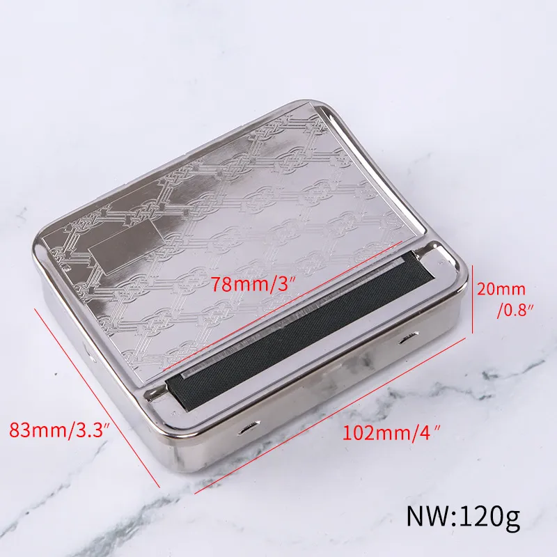DHgate.com:70mm-110mm Portable Metal Cigarette Rolling Box with ...