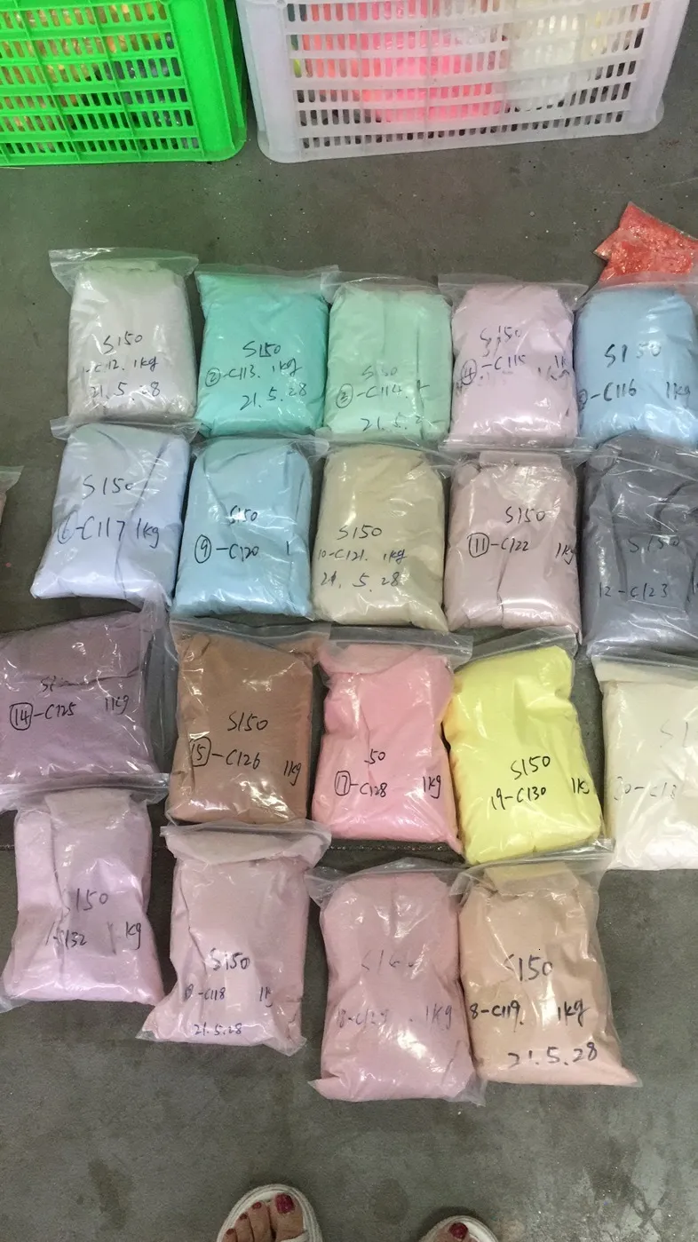 Pastel Pink Acrylic Powder Set - 1kg, Artisan Nail Powder, Dipping ...