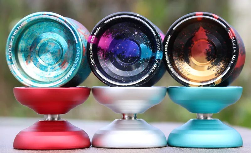 Professional Aluminum YoYo - TOPYO Colossus VI MAX 10th Anniversary ...