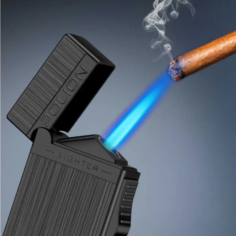 Unique Sound Lighter - Creative Blue Flame Windproof Metal Lighter ...