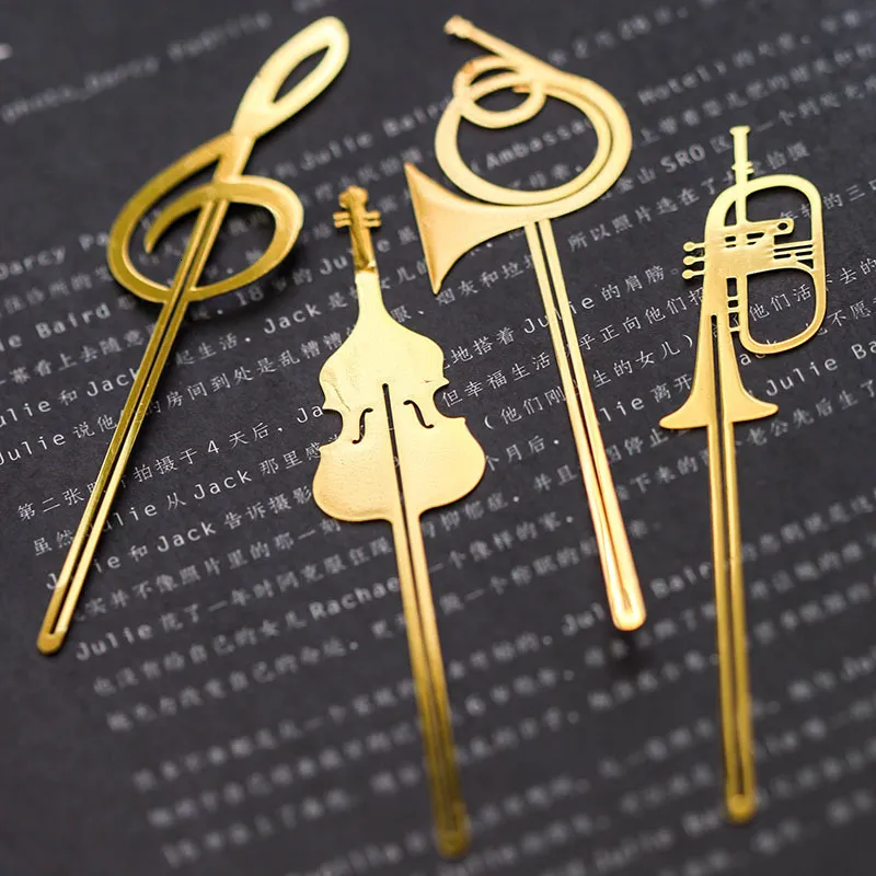 Wholesale Instrument Style Bookmark Page Set With Gold Wholesale Instrument Style Bookmark Page Set With Gold