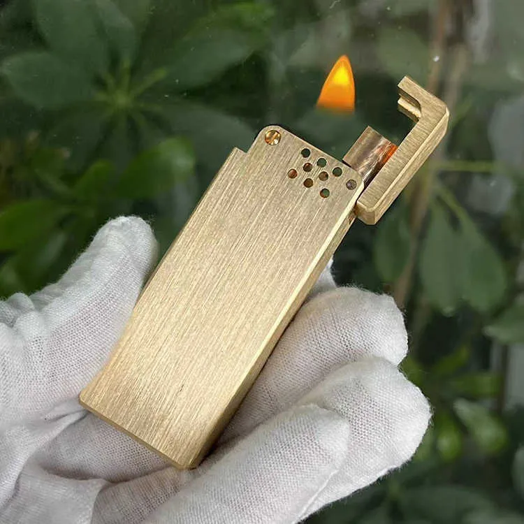 Brass Open Flame Lighter Trench Kerosene Machine... From Belylin, $25. ...