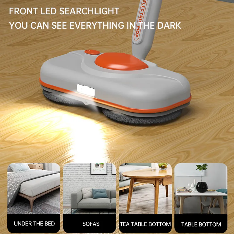 2024 Wireless Electric Spin Mop With Bucket, Multifunctional Handheld ...