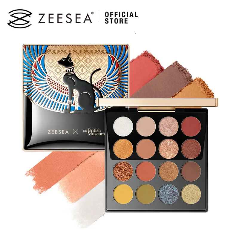Egyptian Eyeshadow Palette - Shimmer & Matte Shades, Cleopatra Inspired ...