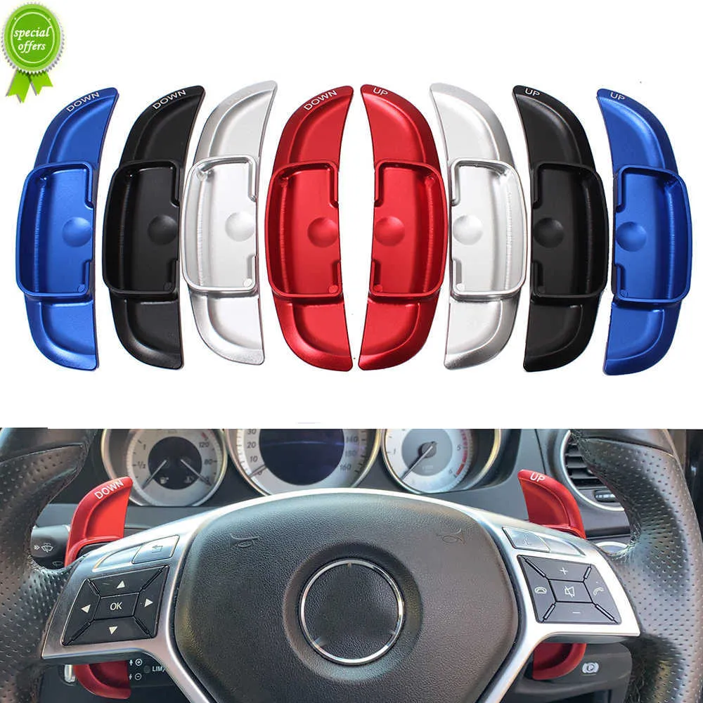 Mercedes Benz A B E M Class Paddle Shifters Aluminum Black Extension for 2024 w204 w212 GLK CLA GLA Steering Wheel