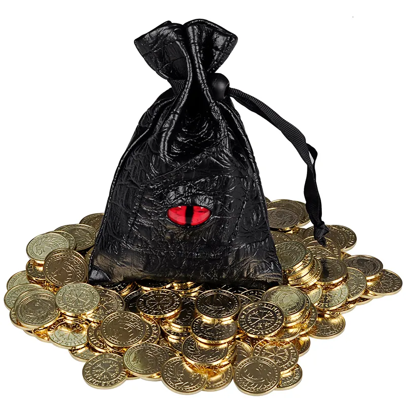 Keychain Coin Pouch: 3D Puzzles Metal Fantasy Coins 50 Antique Gold ...