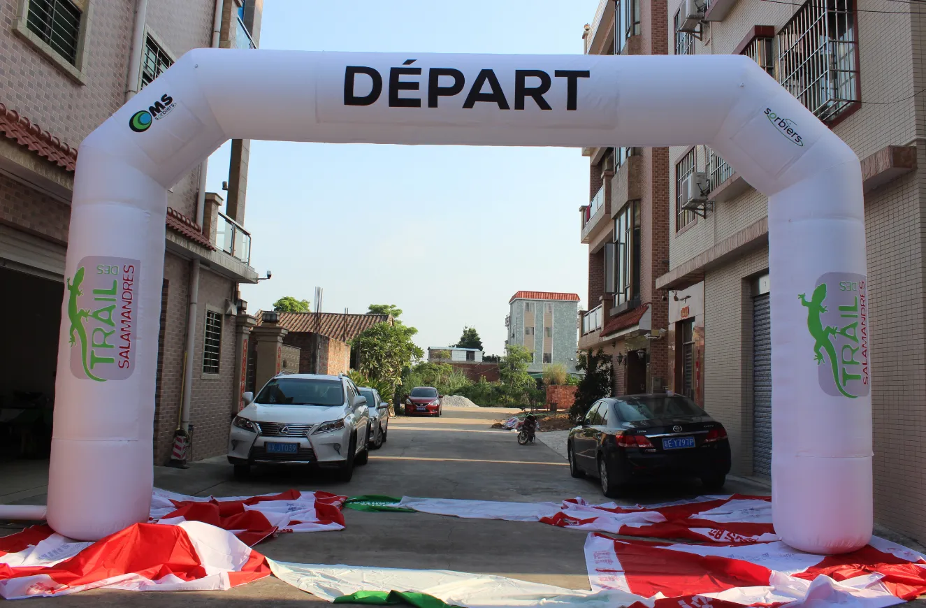 Sports Racing Arch Promotion Inflatable Advertising Entrance Arch From ...