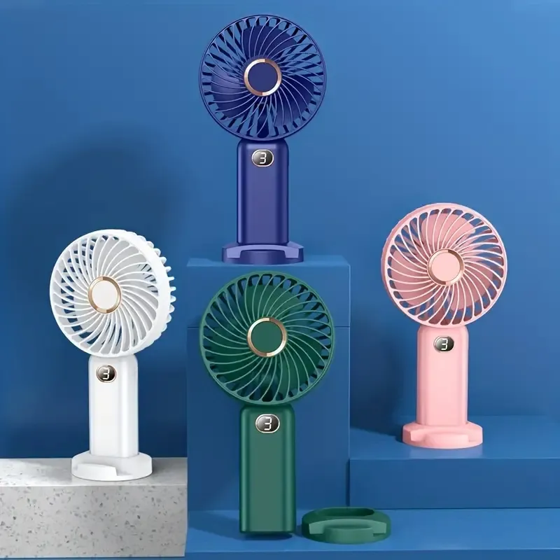 DHgate.com:1pc USB Mini Desktop Charging Fan - Mute Portable Small ...