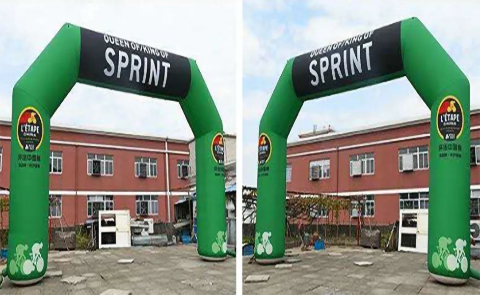 Inflatable Race Start And Finish Line Arch For Event Center Entrance ...