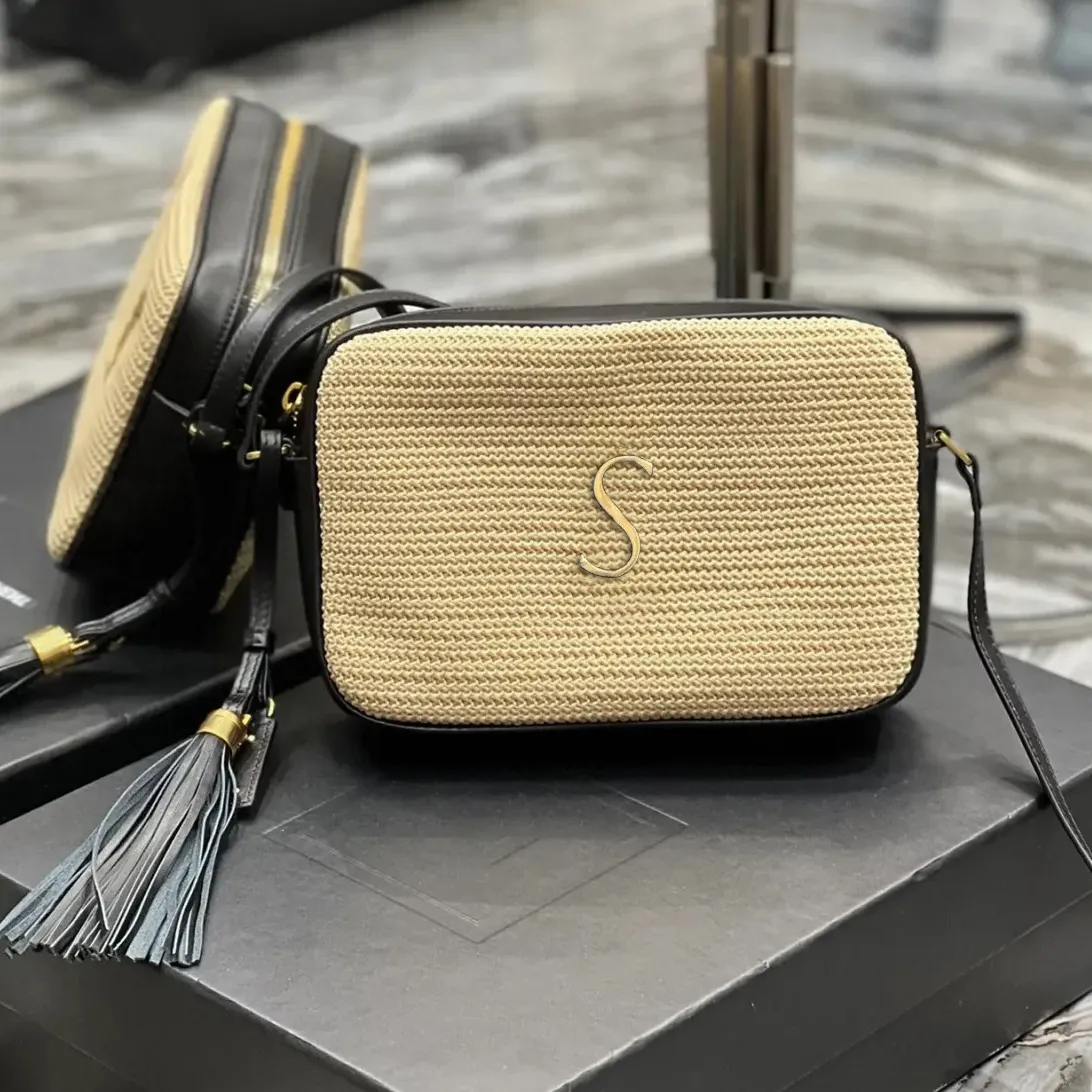 DHgate.com:Straw Camera Bag for Women, Luxurious Designer Evening ...