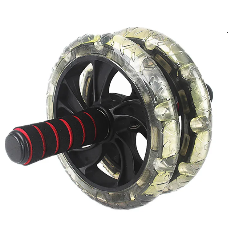 Abdominal Exercise Equipment, Double Ab Roller Wheel, Sit-up Assistant ...