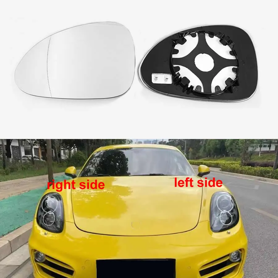 Car Accessories: Side Rearview Mirror Lenses with Heating for Porsche ...